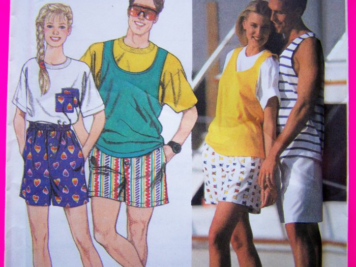 Womens Mens Boys Girls Boxer Shorts T Shirt Tank Top Sizes M L XL ...