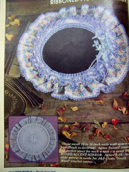 1980s Vintage Crochet World Back Issue Pattern Magazine 20 Crocheting ...
