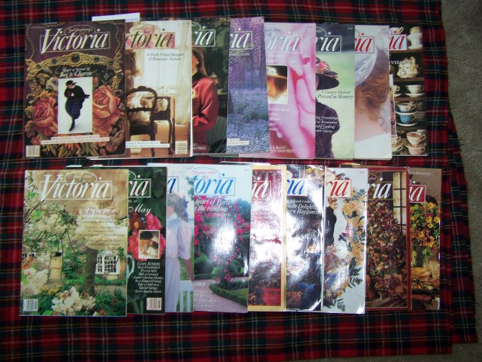 Victoria Magazines 1989 1990 1995 1999 2000 2001 Back Issues