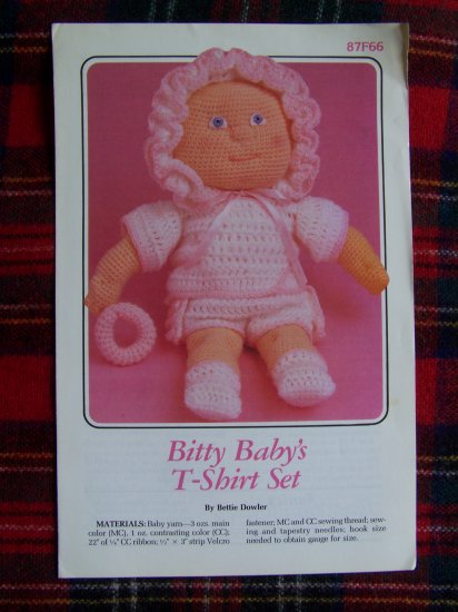 USA 1 Cent Shipping Vintage Baby Doll Crochet Clothing Pattern Annie's ...