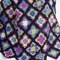 US 1 Penny S&H Red Heart Crochet Pattern Spectrum Crocheted Afghan