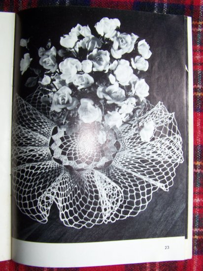 Vintage 1960's Doily Patterns Book Hairpin Lace Tatted Rick Rack Beaded ...