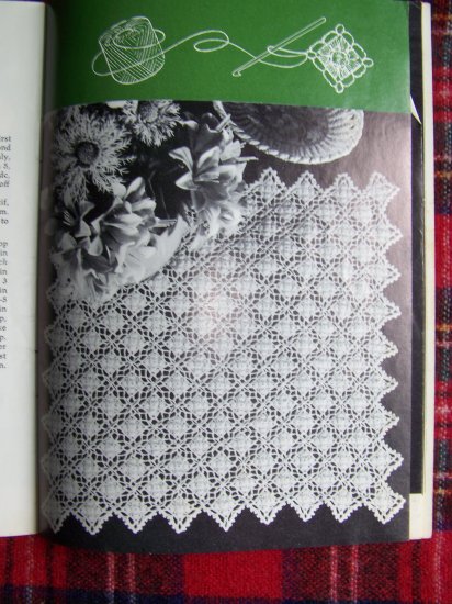Vintage 1960's Doily Patterns Book Hairpin Lace Tatted Rick Rack Beaded ...