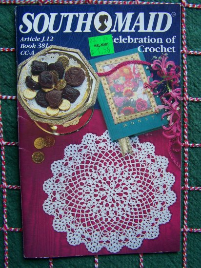 1 Cent USA S&H 6 Crocheted Doily Patterns Book Crochet Doilies