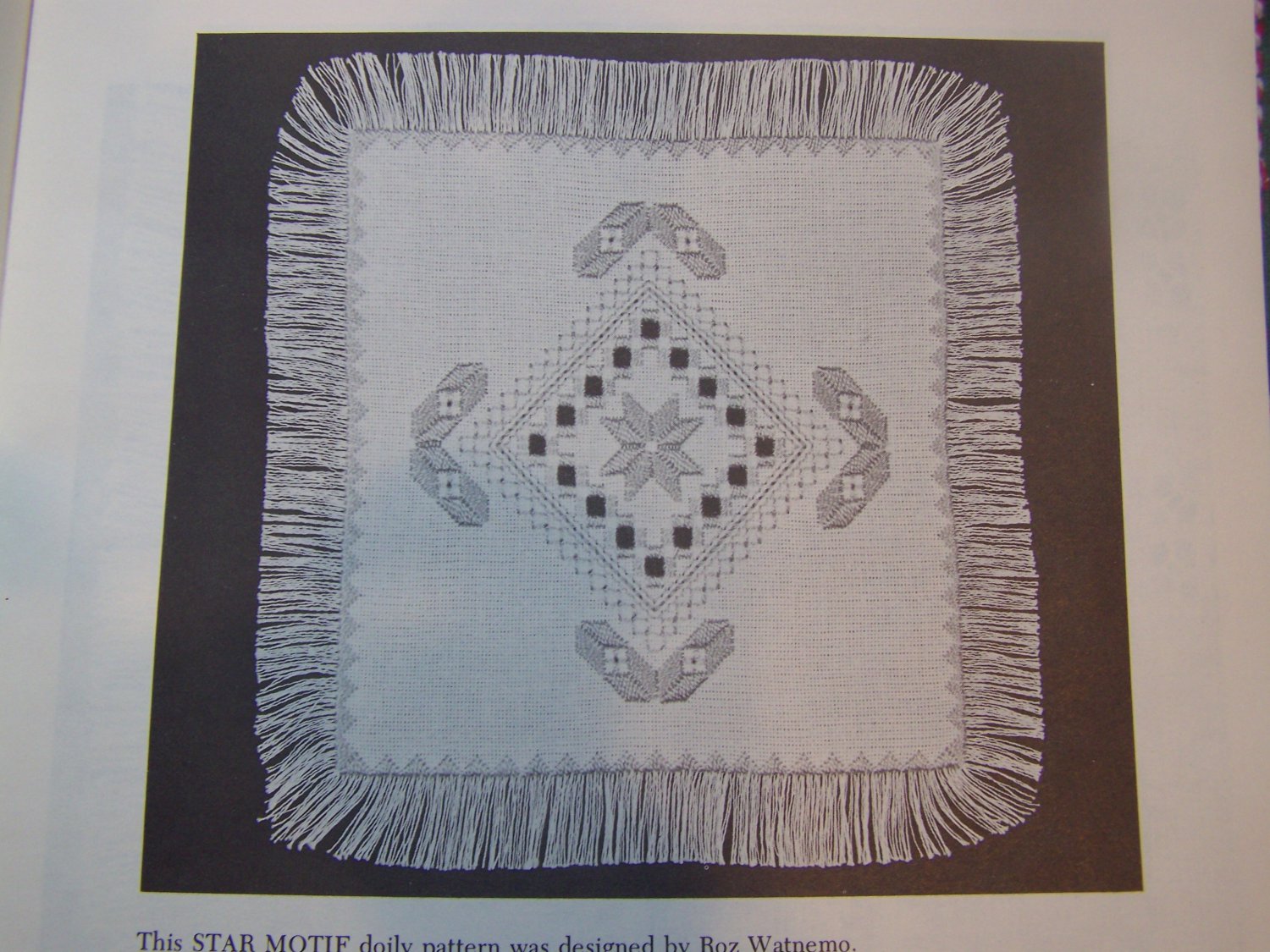 15 Vintage Hardanger Embroidery Patterns Doilies Table Runner Bun ...