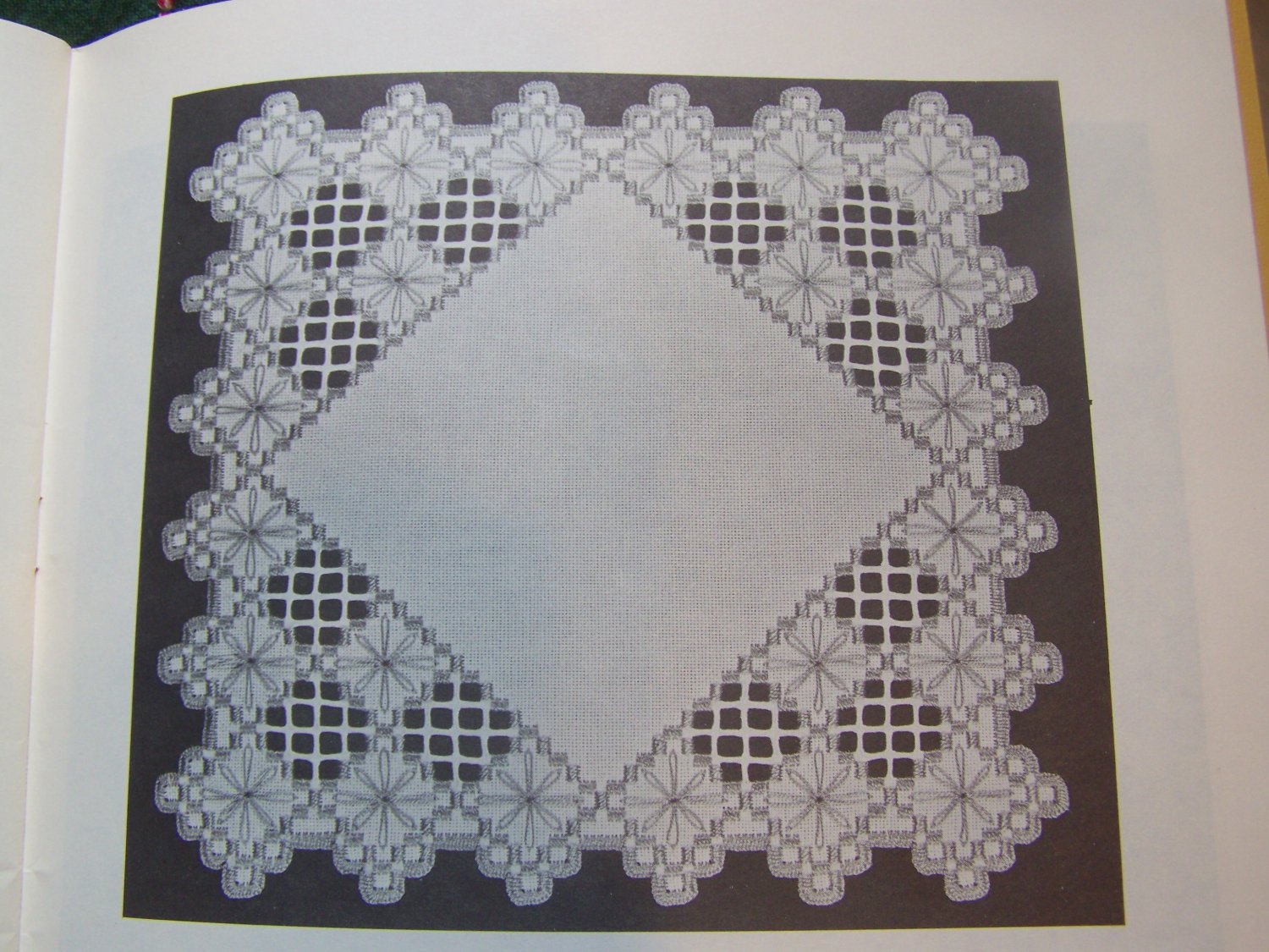 15 Vintage Hardanger Embroidery Patterns Doilies Table Runner Bun ...