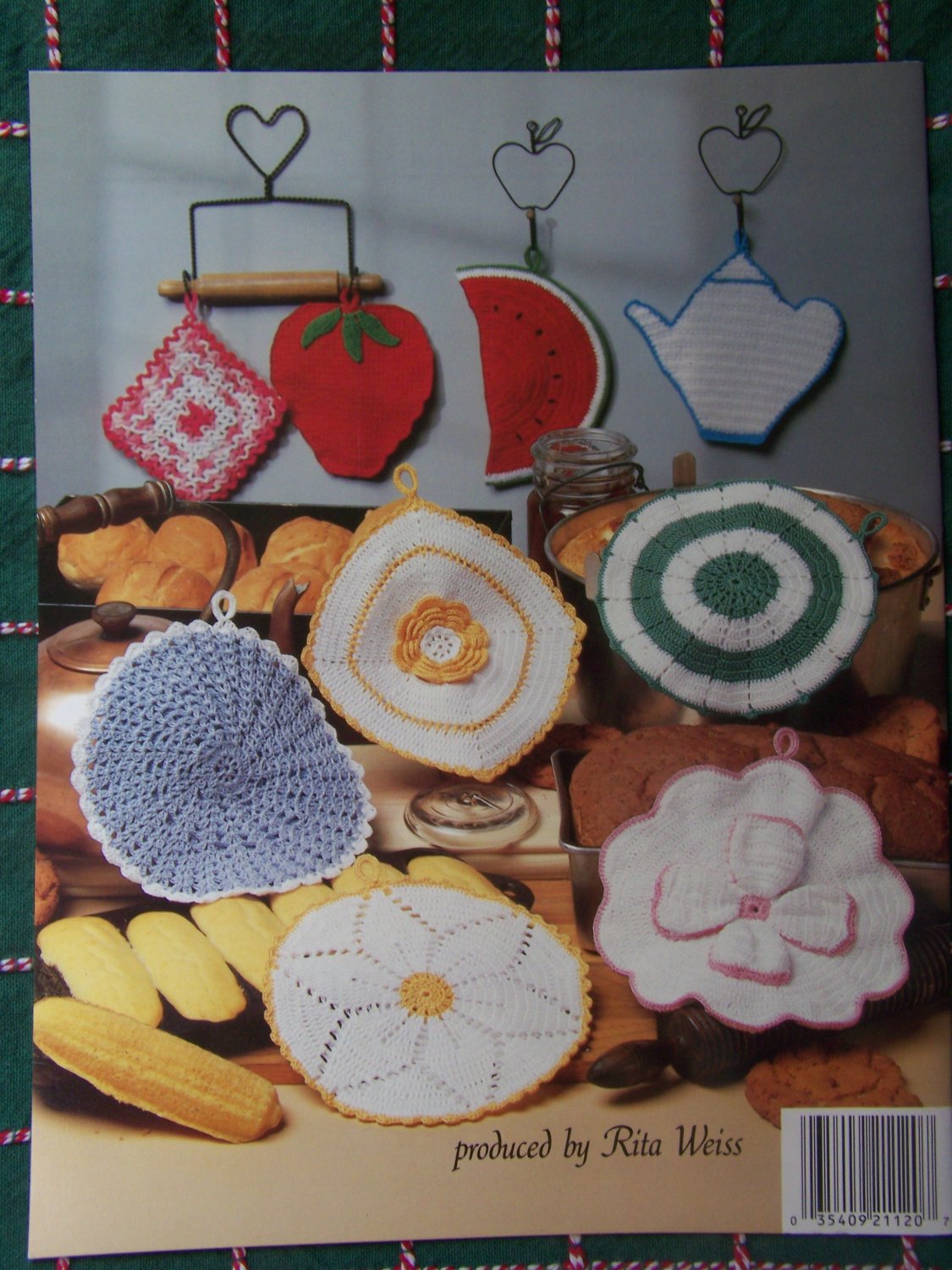 Vintage Thread Crochet Patterns 1120 Grandmother's Potholders ...