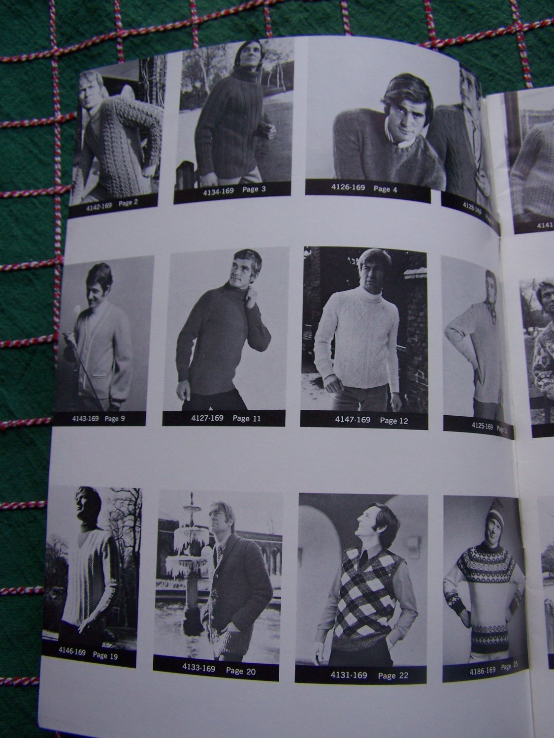 Mens Vintage 1970s Knitting Patterns Book Cardigans Vests Pullovers ...