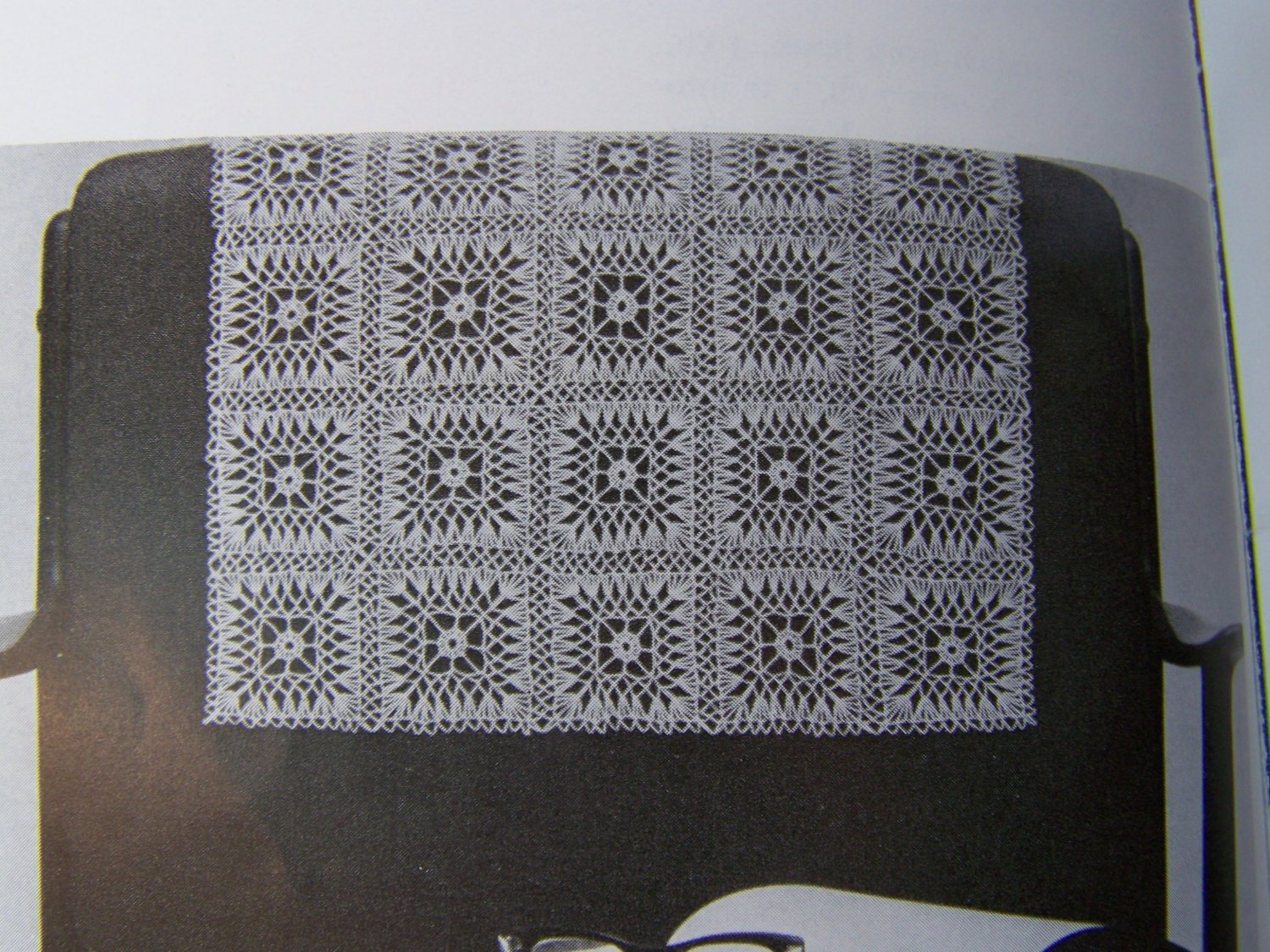 Vintage Crochet Patterns Chairback Designs Couch Doilies 1009 Free USA S&H