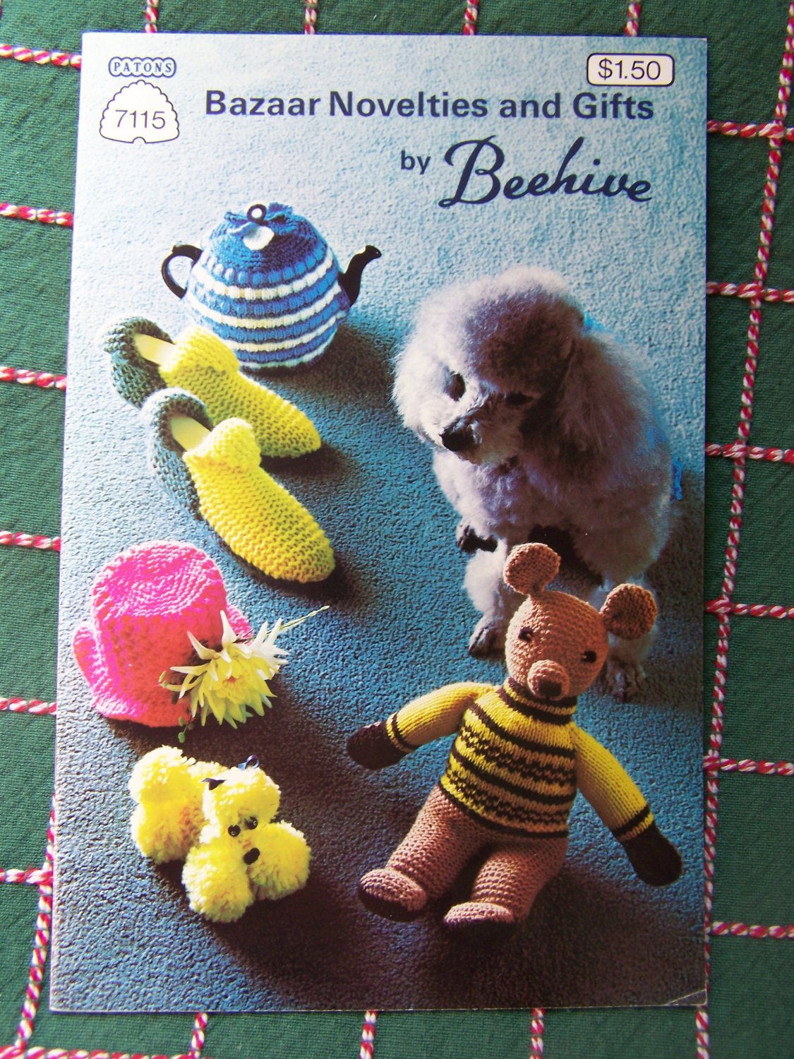 Vintage Beehive Patons Knitting & Crochet Patterns Bazaar Novelties and ...