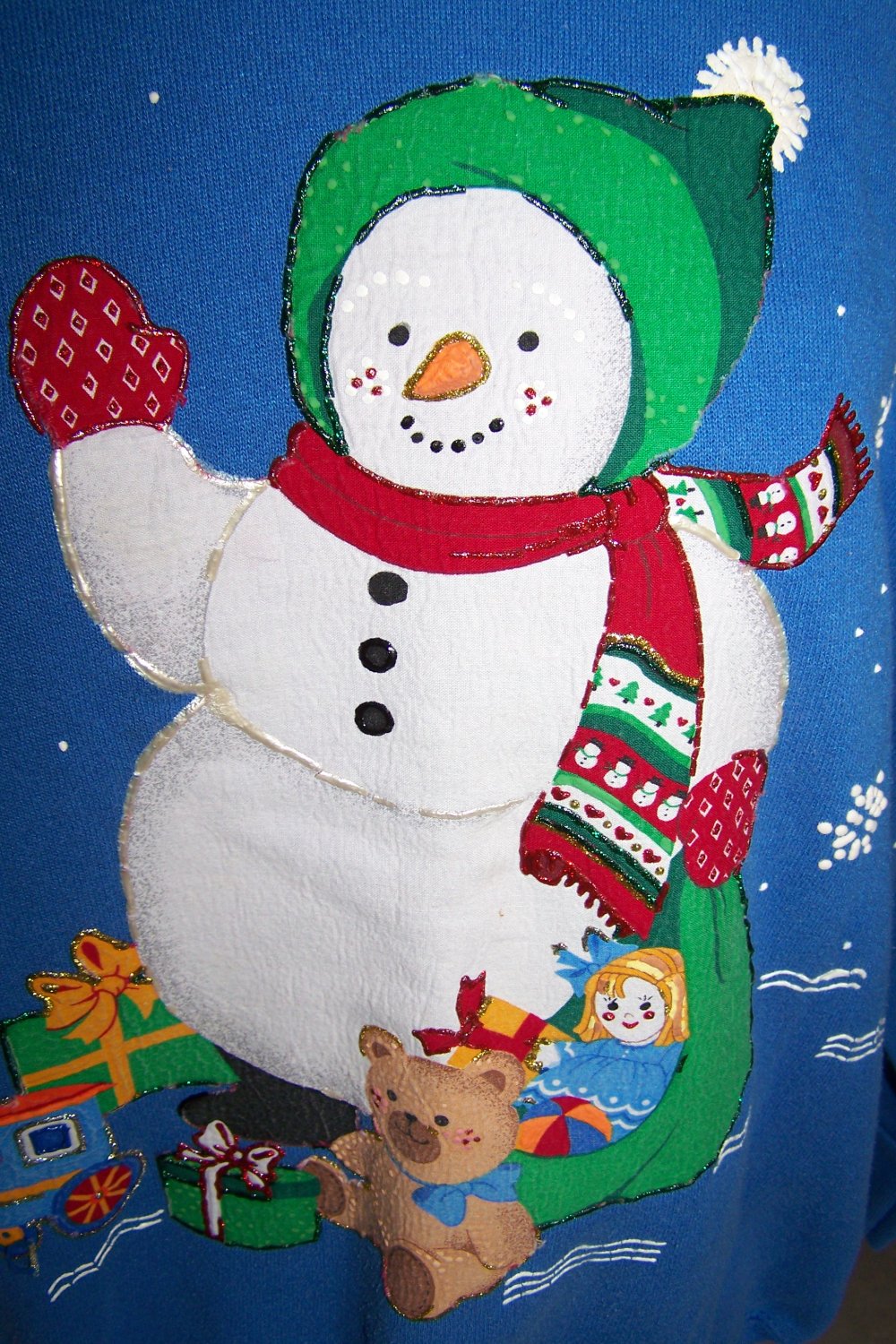 Vintage Sweats Appeal Sweatshirt Ugly Christmas Party Tacky Fabric ...
