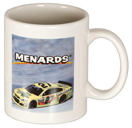 6 MENARDS RACE CAR COFFEE CUPS MUGS - Paul Menard Daytona #27 Race Car NEW
