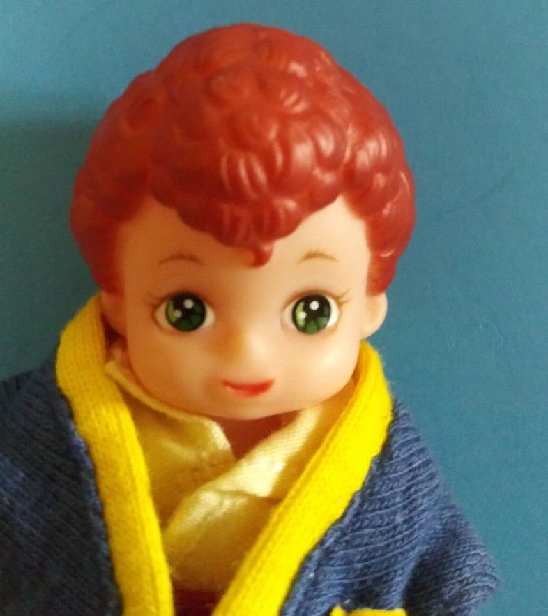 TYCO DIXIE'S DINER MITCH DOLL 3.5"w/ Name Button All Orig complete VGC