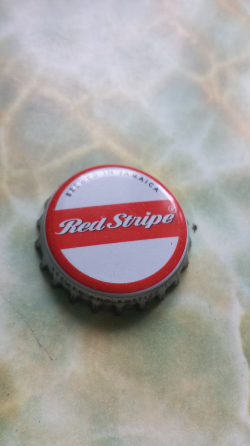 Red Stripe beer bottle cap - Jamaica