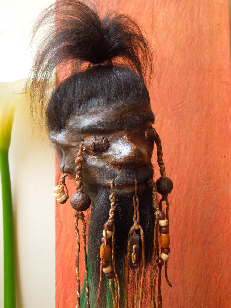 Funky Jivaro Shrunken head SOLD!