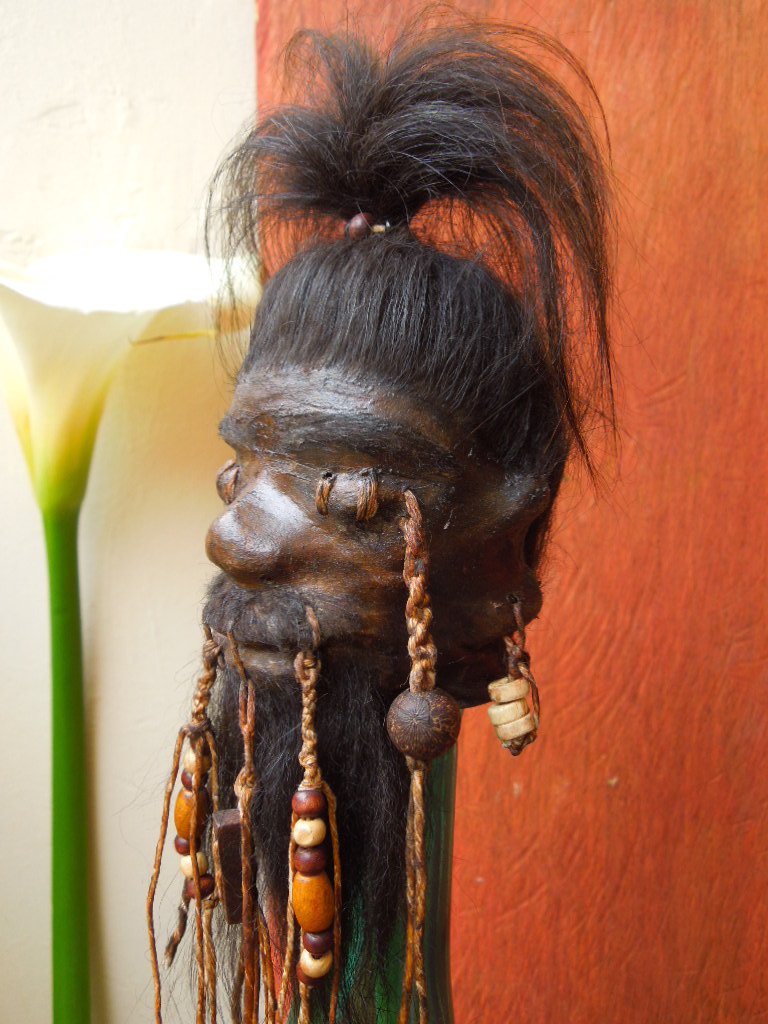 Funky Jivaro Shrunken head SOLD!