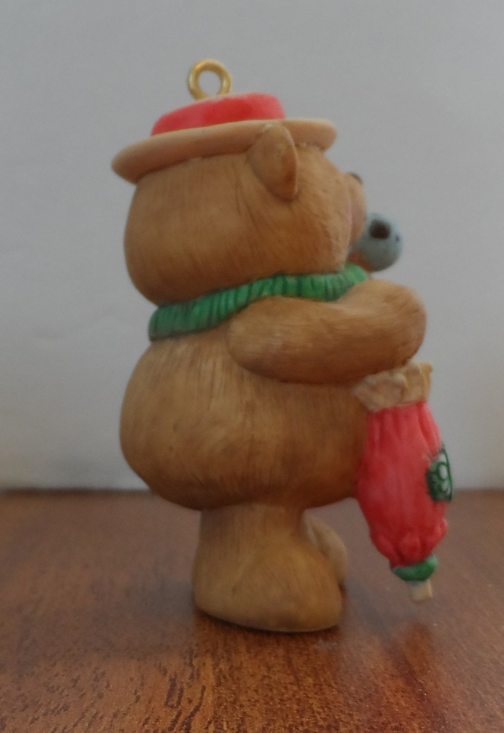 Hallmark Keepsake Ornament Forever Friends Bear Handcraft-Dated 1998