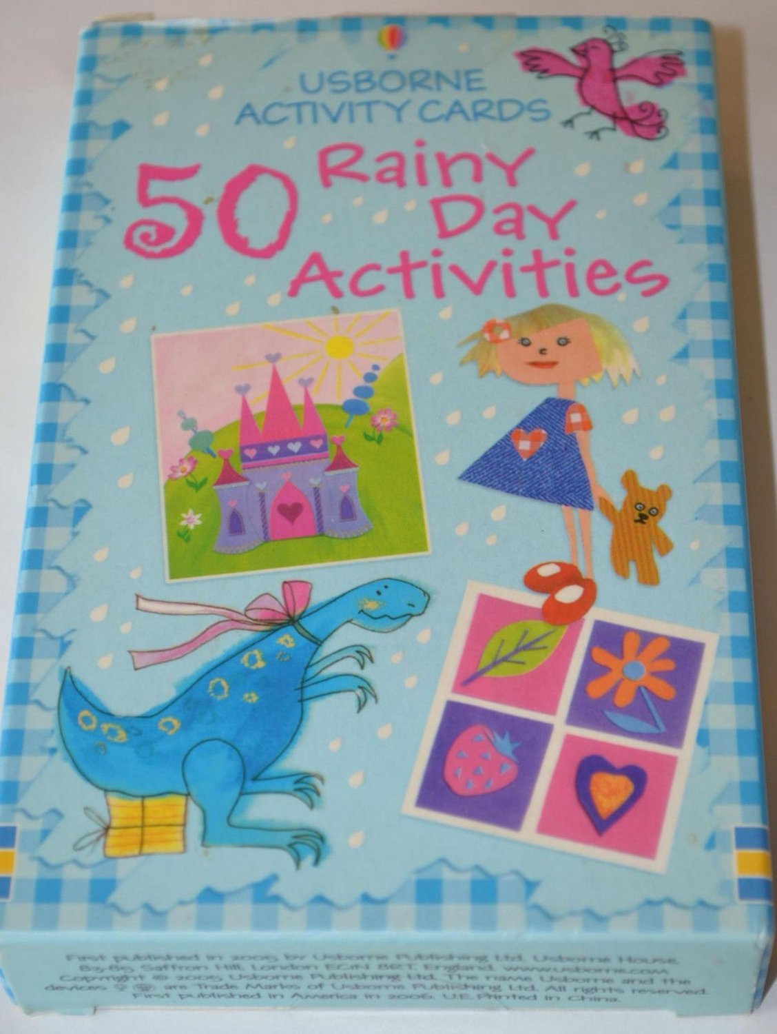 Usborne 50 Rainy Day Activities Cards Craft Project Ideas