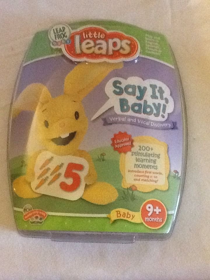 Leap Frog Baby Little Leaps Say It Baby! 9+ Months Verbal & Vocal Discovery