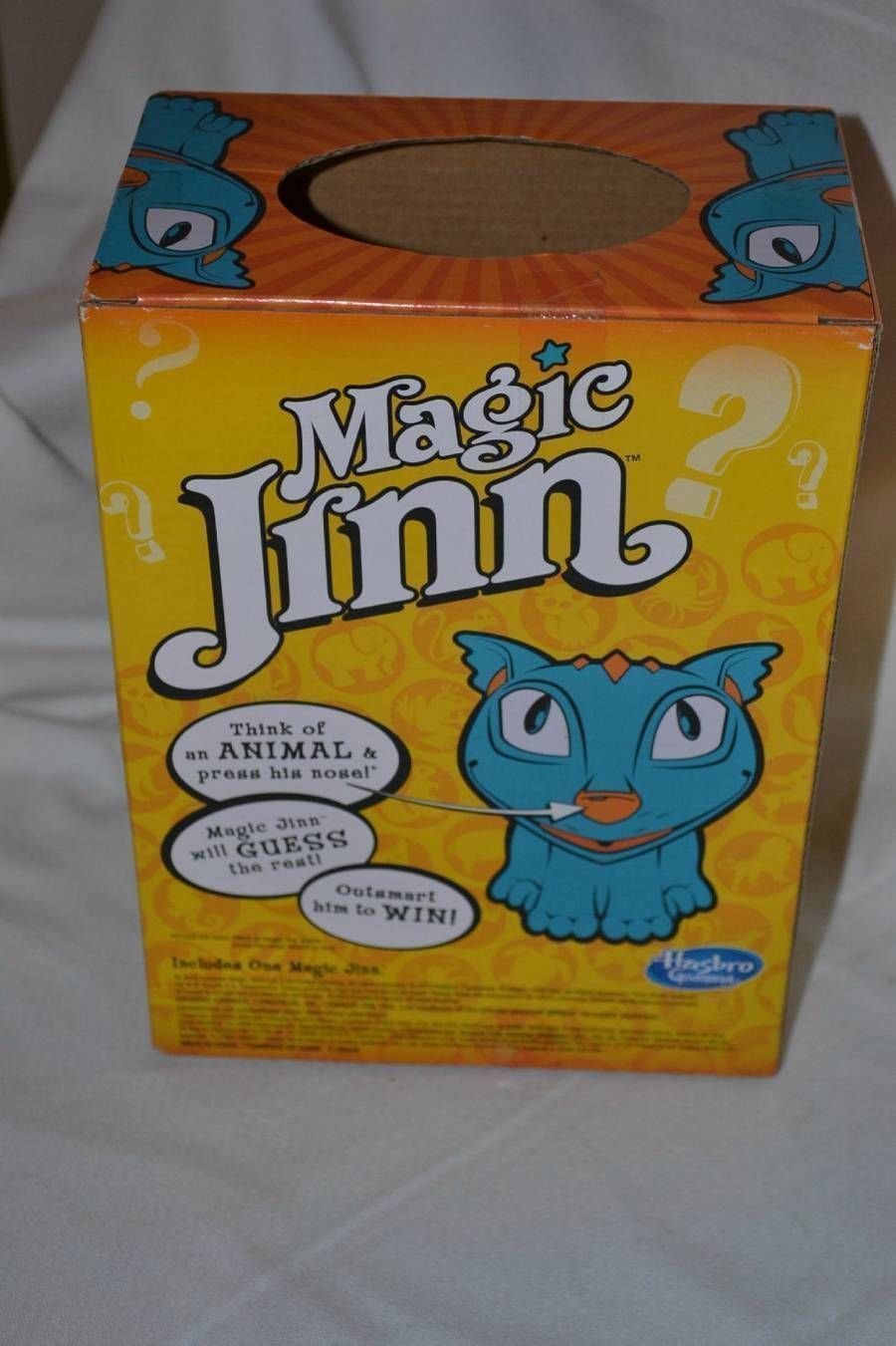 Hasbro Gaming 2012 Magic Jinn Animals Blue Talking Cat Electronic