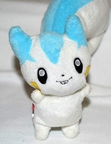 Pokemon PACHIRISU Squirrel Blue White Plush Stuffed Toy Pre-owned
