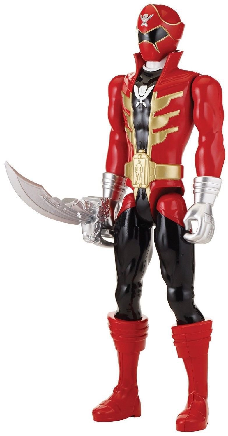 Ban Dai Saban's Power Rangers Super Megaforce Red Ranger 12" Figure