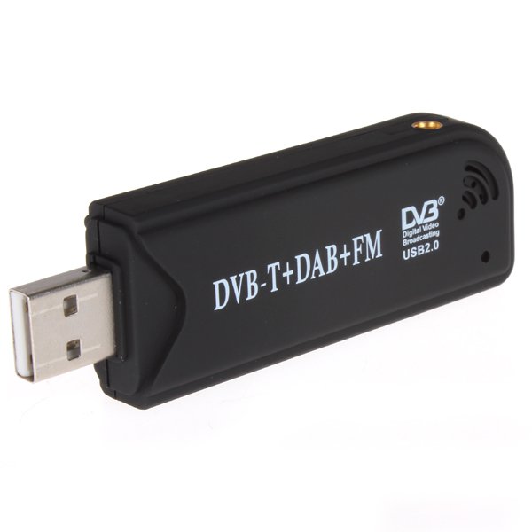 RTL-SDR / FM+DAB / DVB-T USB Stick Set with RTL2832U & R820T Tuner ...