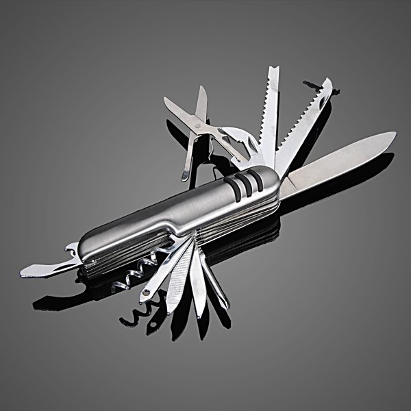 11 in 1 Multifunction Folding Knife Bottle Opener Screwdriver Tool