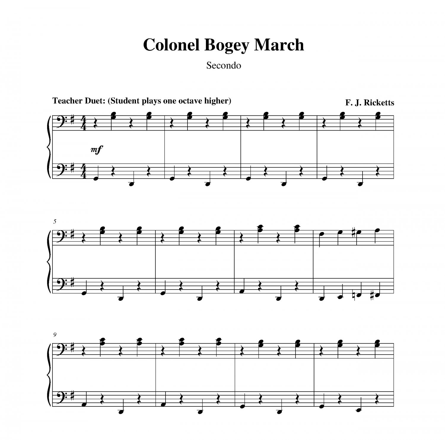 Colonel Bogey March