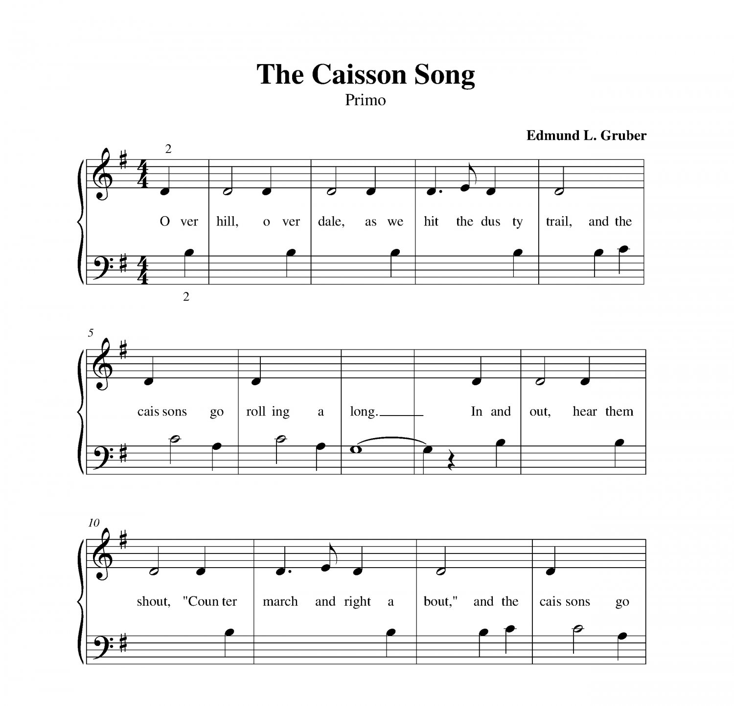 Caisson Song, The