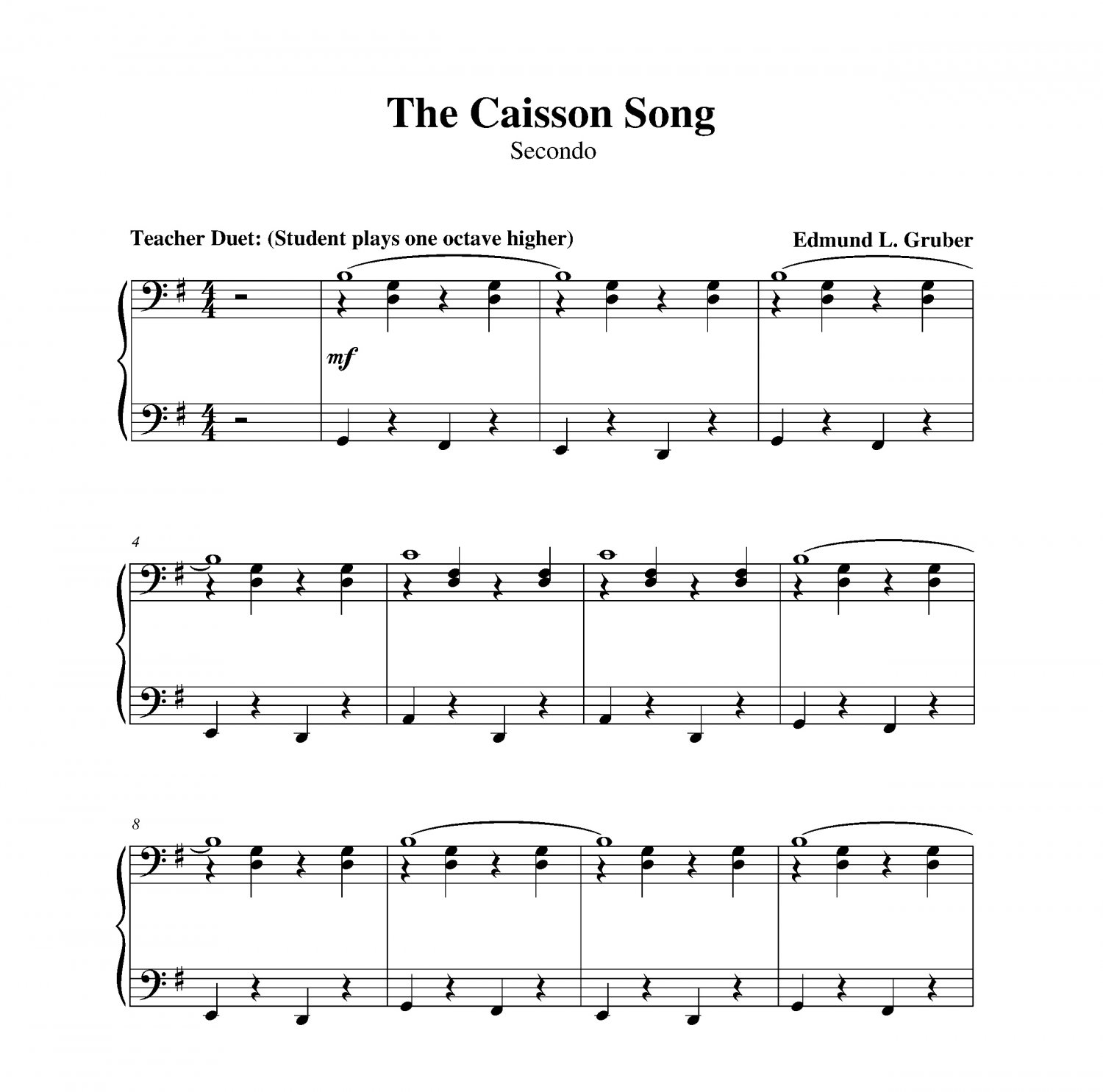 Caisson Song, The