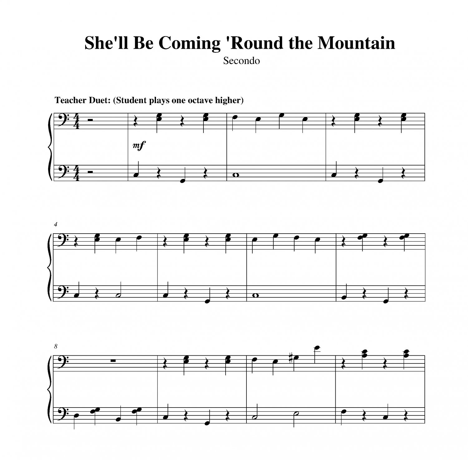 She’ll Be Coming ‘Round the Mountain