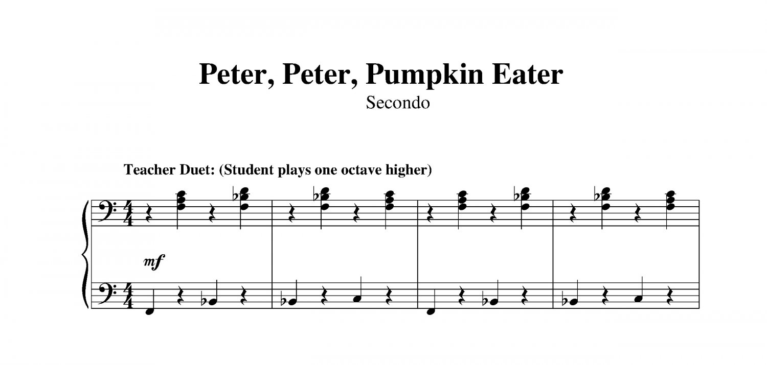 Peter, Peter, Pumpkin Eater