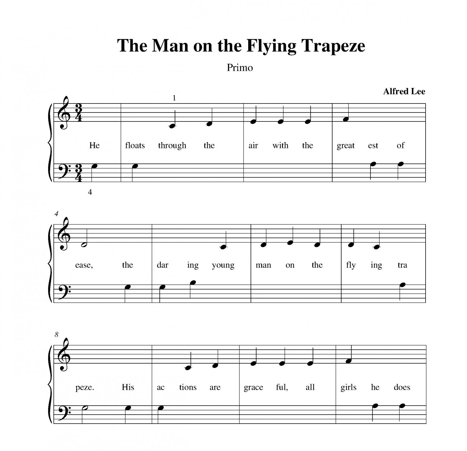 Man on the Flying Trapeze, The