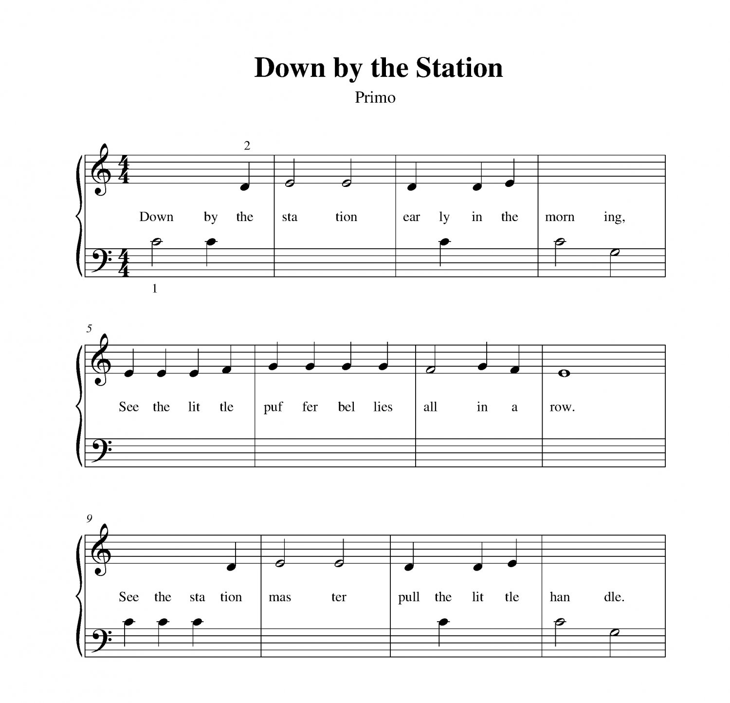 Down by the Station