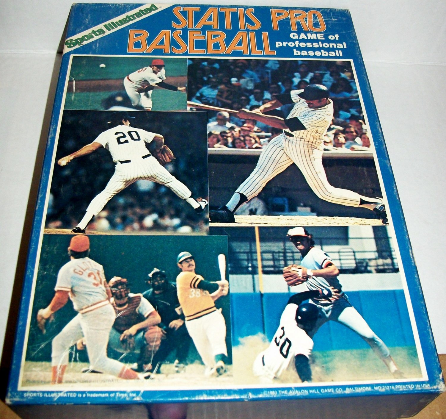 Statis Pro Baseball 1981 Game NEW UNUSED UNCUT 1982 Season C 1983 