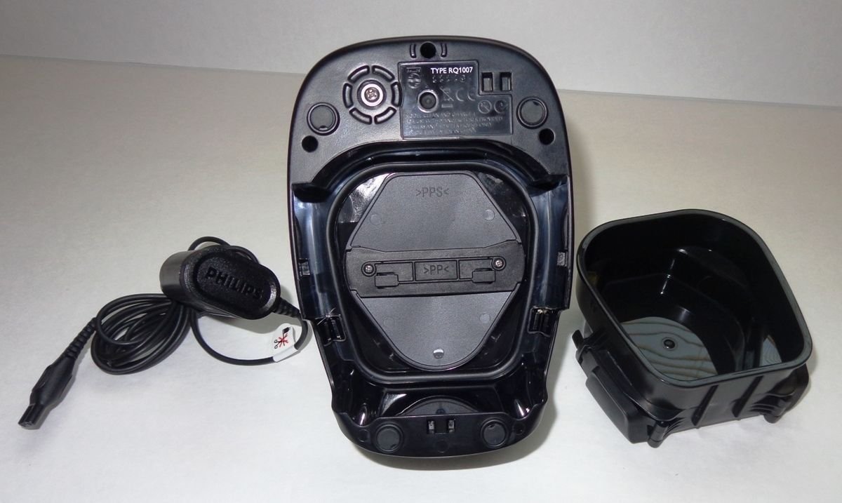 Philips Norelco RQ12 Shaver Jet Cleaning System RQ1007 3D Shaver 1250X ...