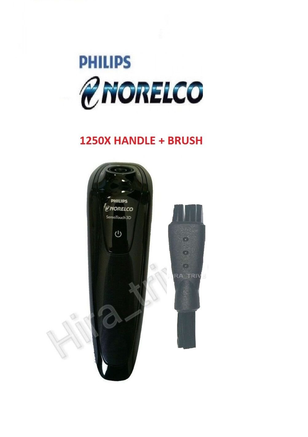 Philips Norelco 1250X 3D RQ1250 Shaver Handle/Body ONLY RQ12 w/ Pop out ...