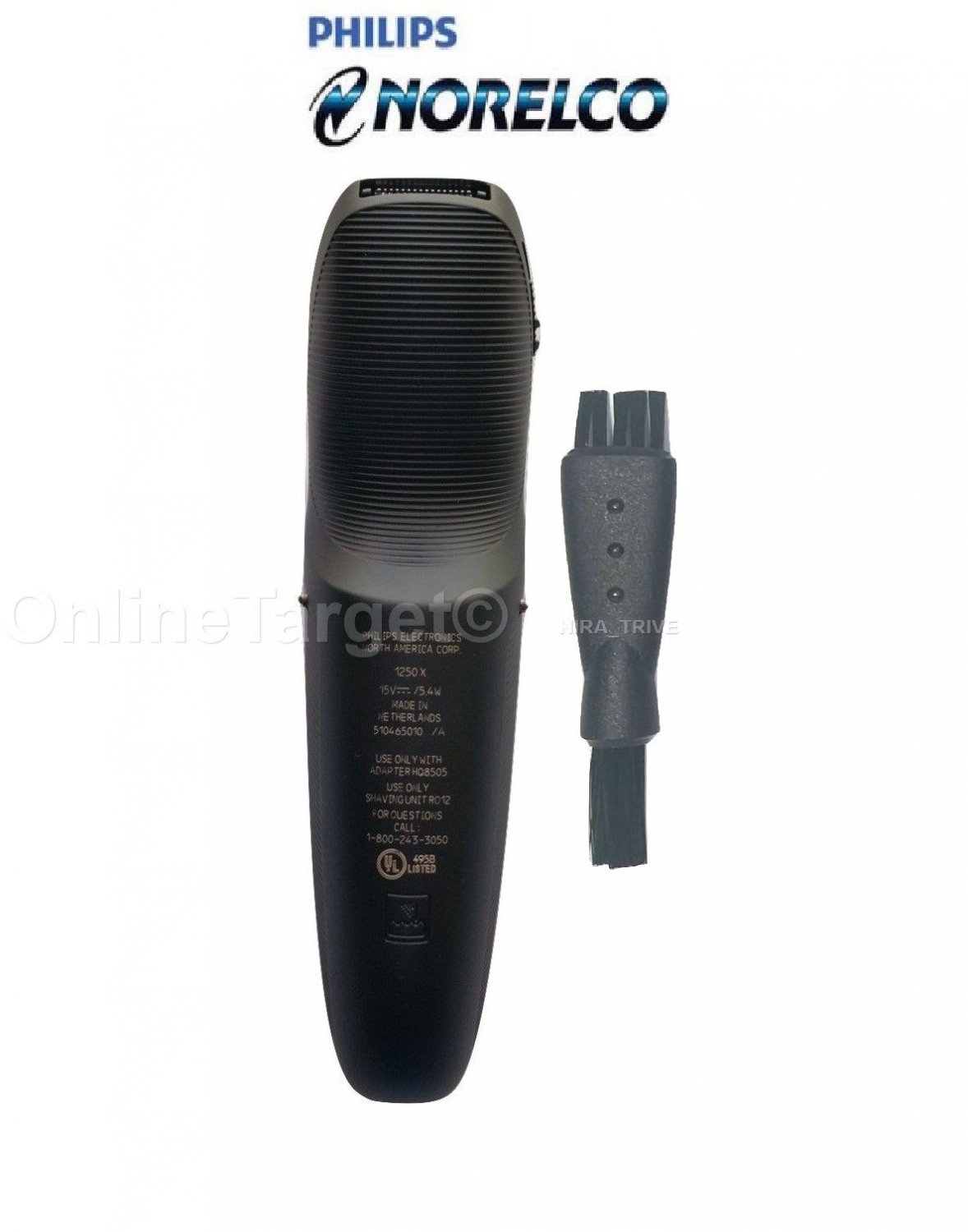 Philips Norelco 1250X 3D RQ1250 Shaver Handle/Body ONLY RQ12 w/ Pop out ...