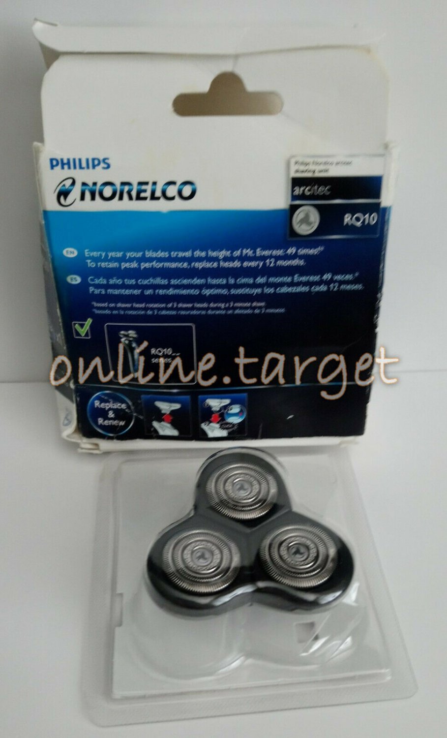 Philips Norelco RQ10 Arcitec Shaver Head 1050X 1059X 1090X 1060X ...