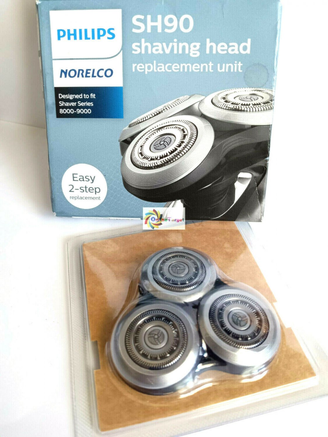 Philips Norelco SH90 Shaver Head upper full fits RQ12+ S8000 S9000