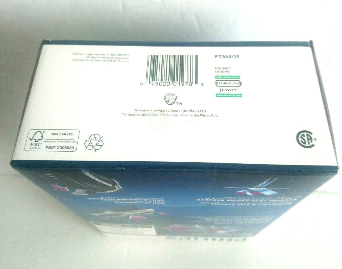 Philips Norelco Men's Shaver PT860 XL Rechargeable Built-in trimmer wet/dry