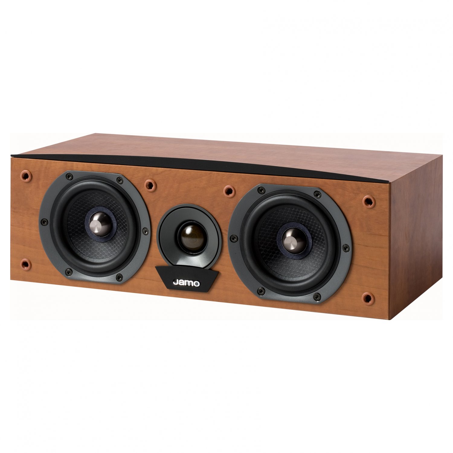 Jamo C60CEN Dual 4" 2-Way Bassreflex Center Channel Speaker - Dark ...