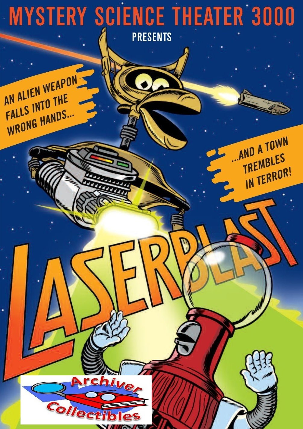 Mystery Science Theatre 3000 *Laserblast* 11x14 Print