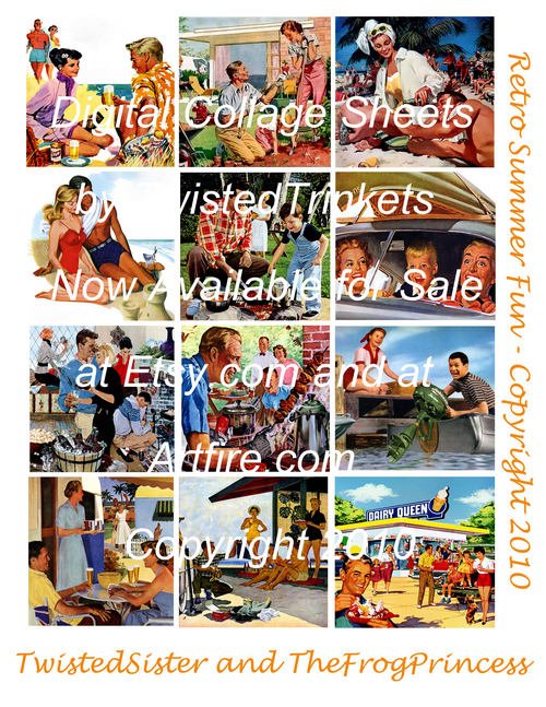 Retro Images from the 50s - Summer Fun, Retro Moms & Humor Poster ...