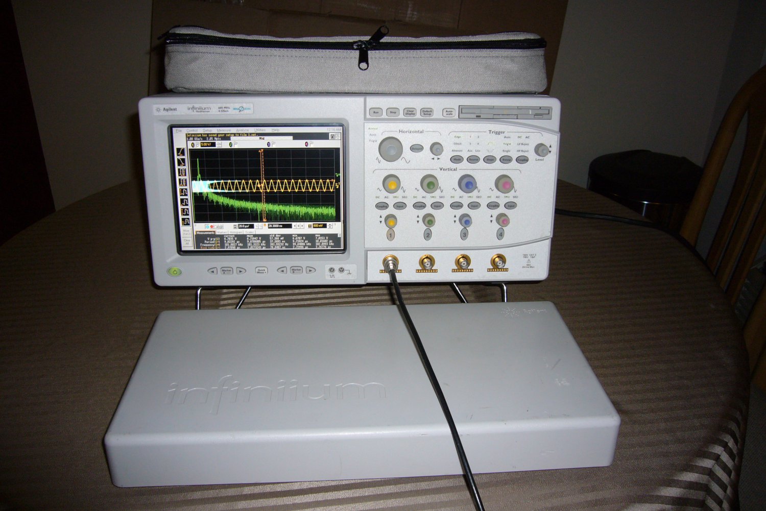 Agilent Infiniium 54831M 600Mhz 4GS/s 4 ch Digital Oscilloscope ...