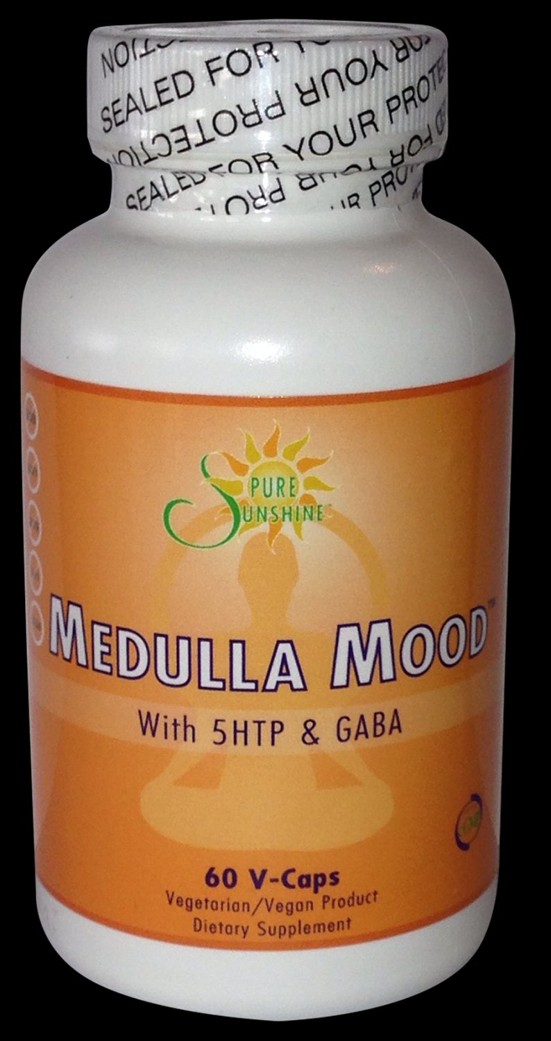 Medulla Mood Natural Stress & Anxiety Relief Supplement with 5-HTP ...