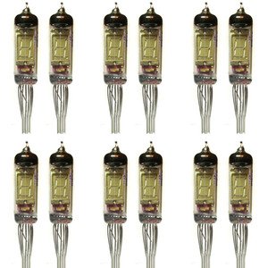 IV8 IV-8 INDICATOR tubes VFD Vacuum Fluoriscent Nixie Tube / 12pcs