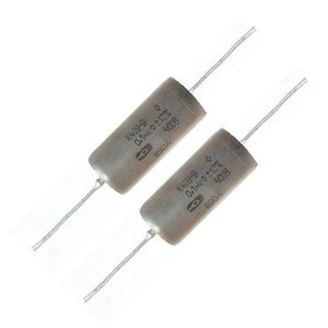 400V 0.1uf .1uf Paper in oil PIO RARE K40Y-9 capacitors. 2 pcs