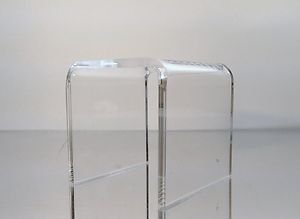 Clear Acrylic Square Riser Display Stand 5 x 5 x 5"
